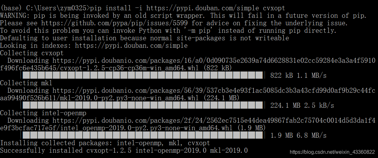 anaconda快速安装cvxopt包_如何镜像安装cvxopt-CSDN博客