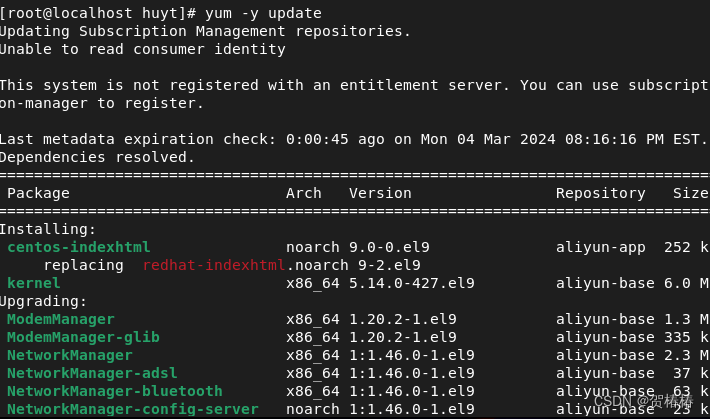 RHEL9配置国内镜像源和本地镜像源（yum源）-CSDN博客