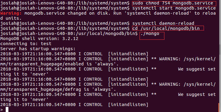 Linux安装mongodb总结_linux mongodb启动-CSDN博客