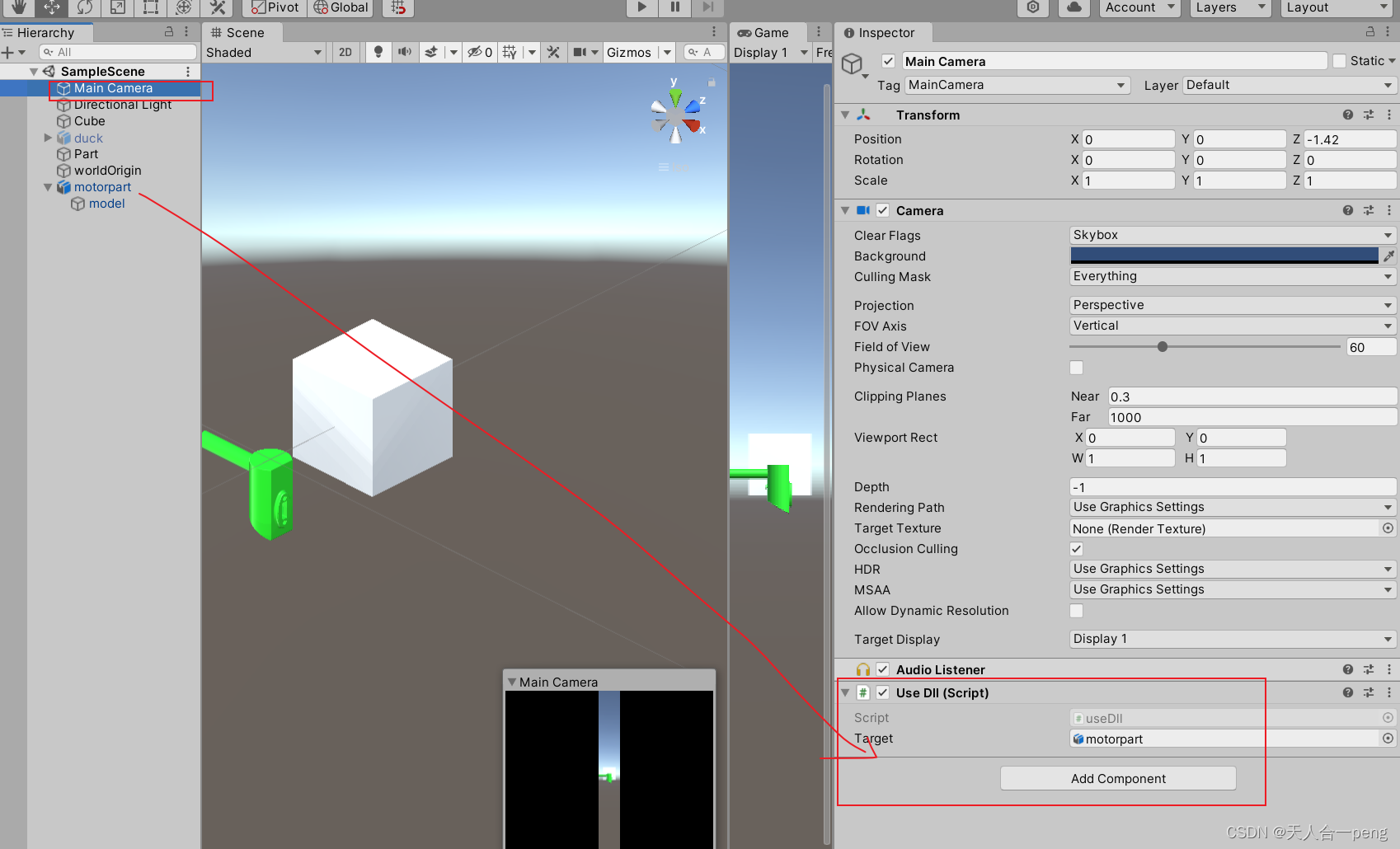 unity 调用C++追踪物体后的位姿通过 dll，左右手坐标转化2_unity opengl坐标系转换-CSDN博客