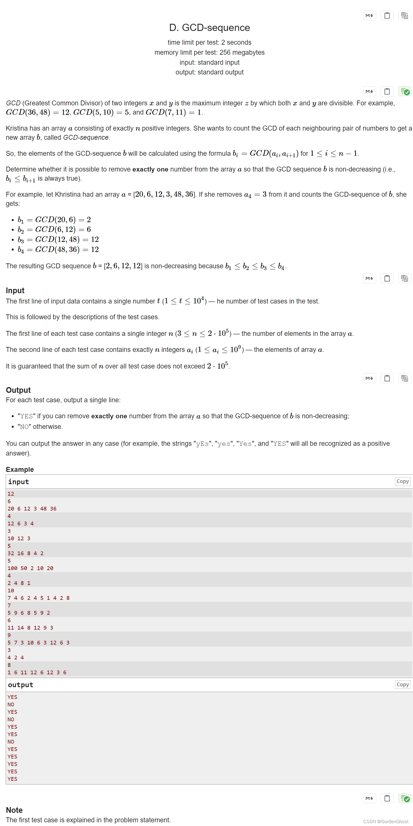 GCD-sequence（Round 950）_d. gcd-sequence-CSDN博客