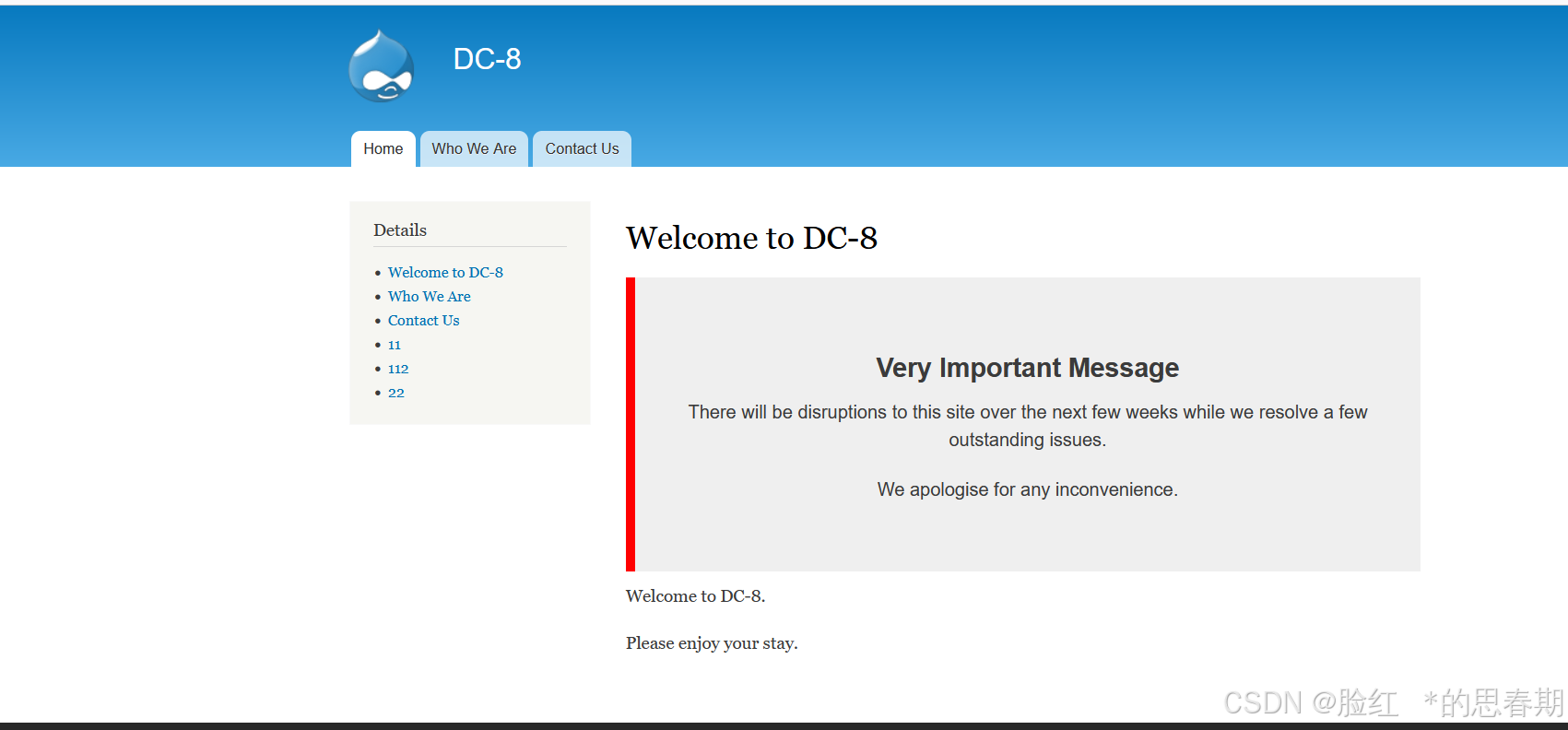 靶机渗透之DC-8_dc8靶机渗透-CSDN博客