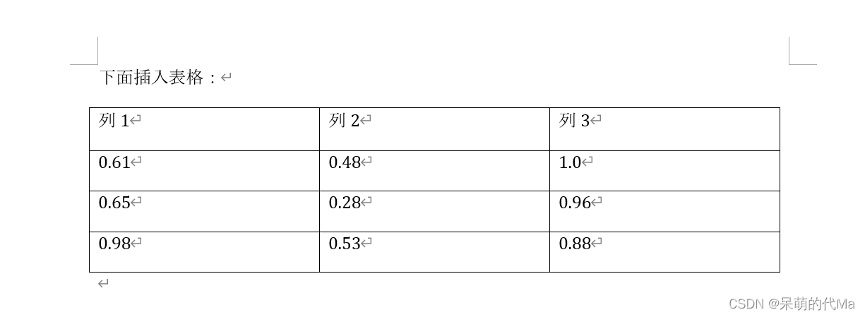 Python Docx把dataframe表格添加到word文件中python Dataframe按行写入word Csdn博客