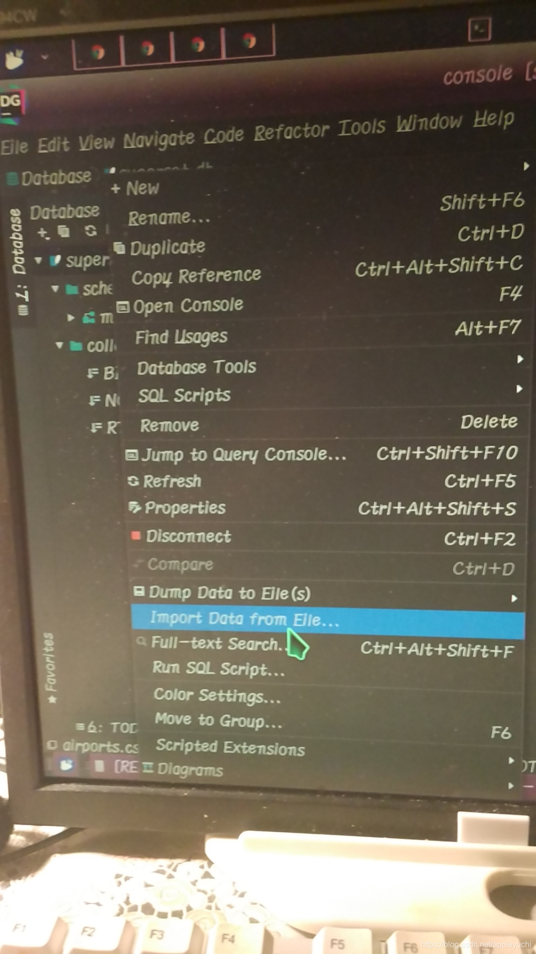 datagrip中sqlite3导入csv数据集_datagrip导入csv-CSDN博客