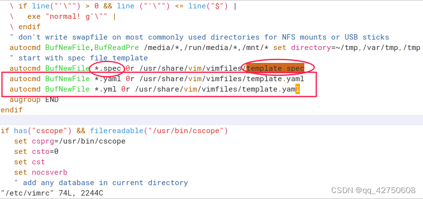 适合优化yaml文件编辑效果的.vimrc简单配置_vim yaml-CSDN博客