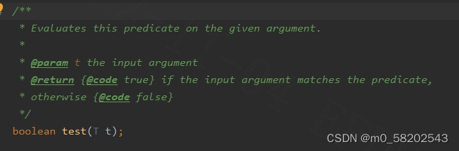 Predicate接口的理解与应用_predicate predicate-CSDN博客