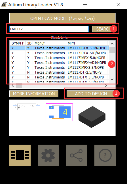 如何快速设计元器件原理图库和PCB封装库？_立创eda library loader-CSDN博客
