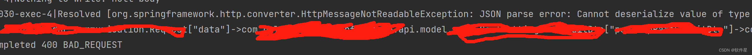 Spring Boot HTTP 400 错误的日志信息在哪里查看 ？_springboot 400错误没有日志-CSDN博客