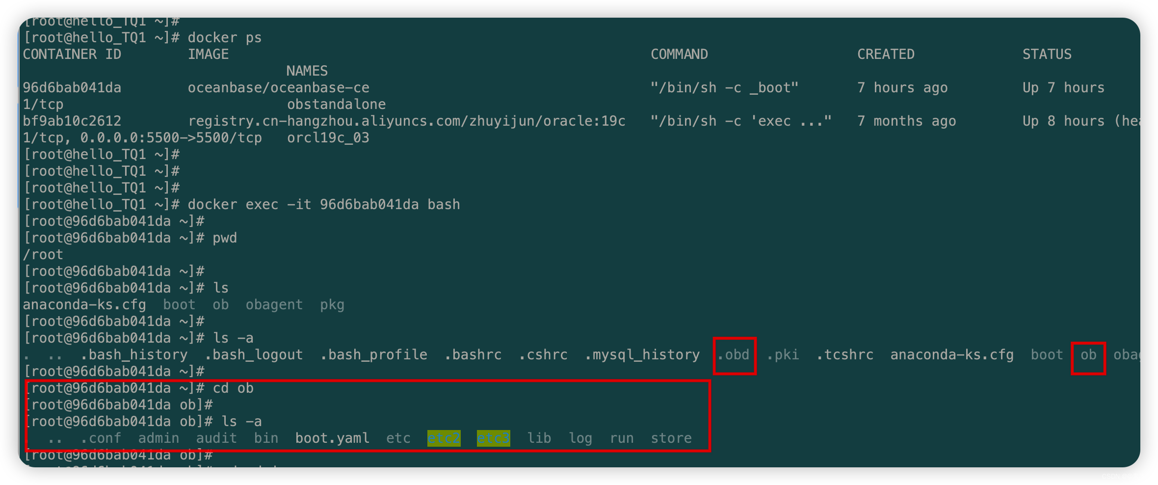 OceanBase—01（入门篇——使用docker安装OceanBase以及介绍连接OB的几种方式）-CSDN博客