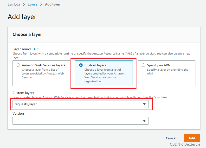 Lambda Python 创建和使用 Layer_python layer-CSDN博客