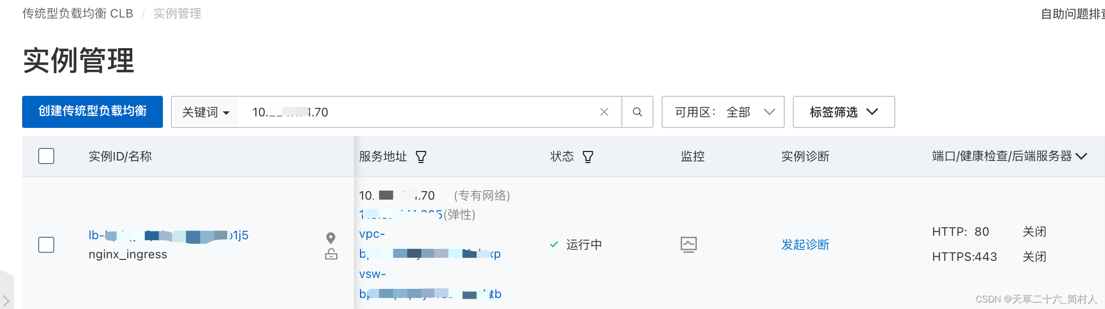 阿里云SLB的使用总结-CSDN博客