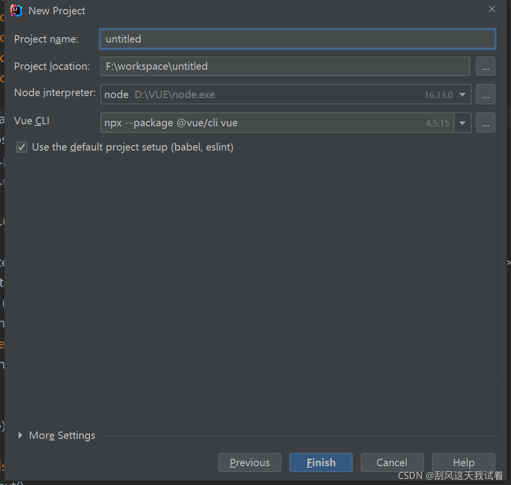 在IDEA中搭建Vue项目并配置ElementUI-CSDN博客