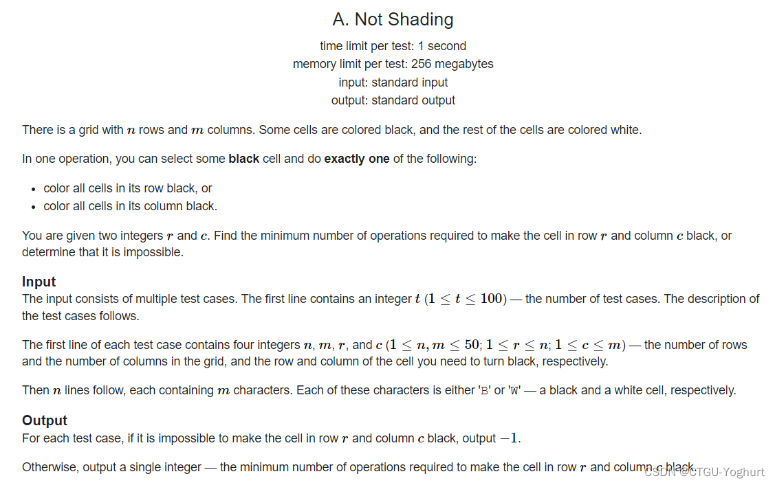 Not Shading(codeforces)-CSDN博客