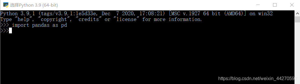 Python pandas 包安装失败，解决办法_windows python3.9对应的pandas依赖包-CSDN博客