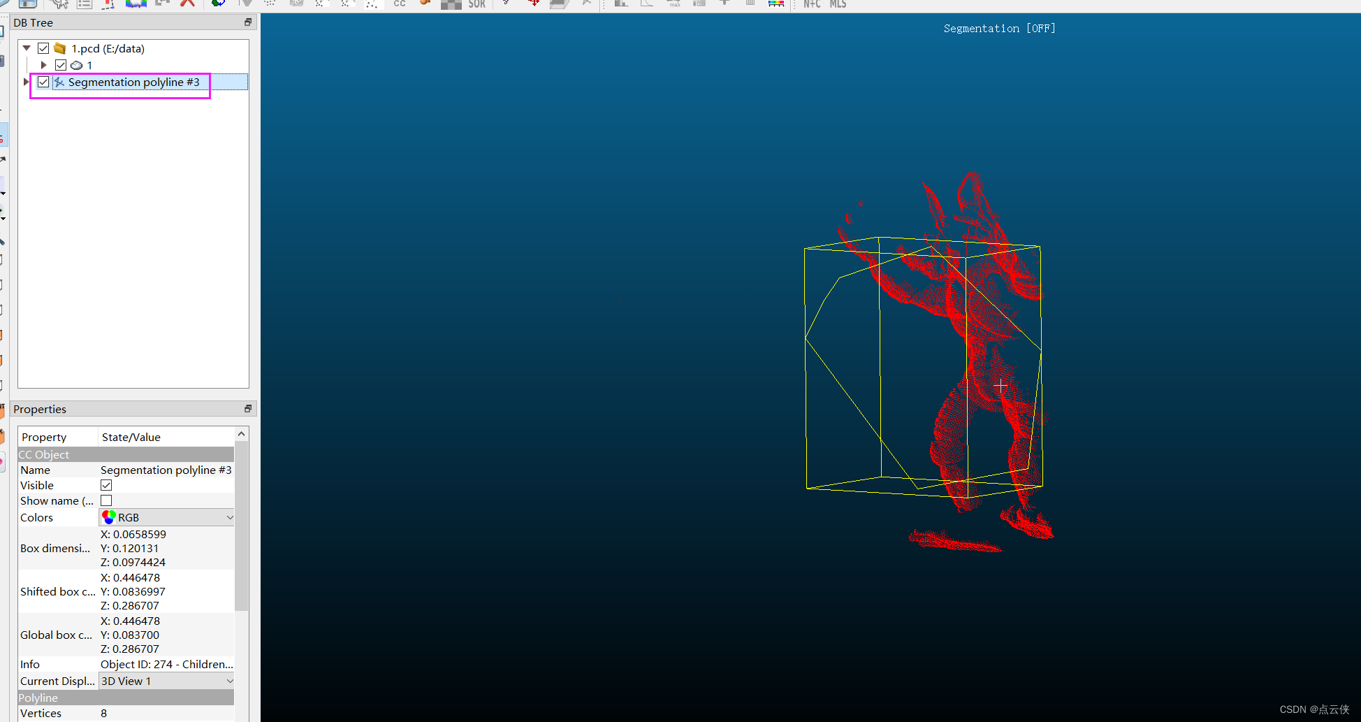 CloudCompare——矢量线采点【2025最新版】_cloudcompare sample points原理-CSDN博客