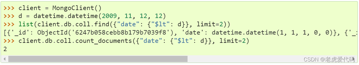 MongoDb 4.0 ‘Cursor‘ object has no attribute ‘count_documents‘ for select_cursor' object has no ...