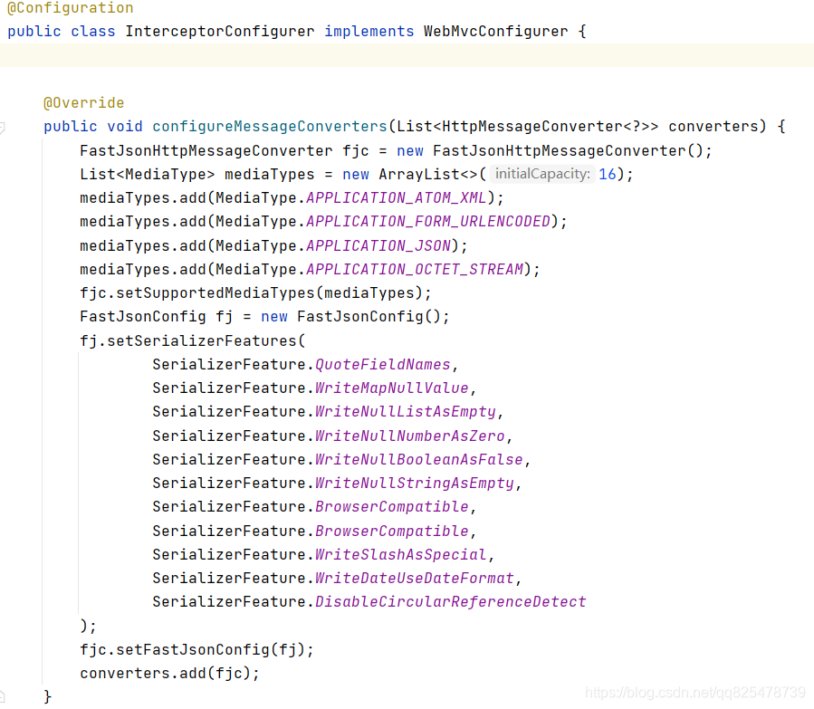 SpringBoot | FastJsonHttpMessageConverter(自定义消息转换器)不生效_springboot get 自定义converter 失效-CSDN博客