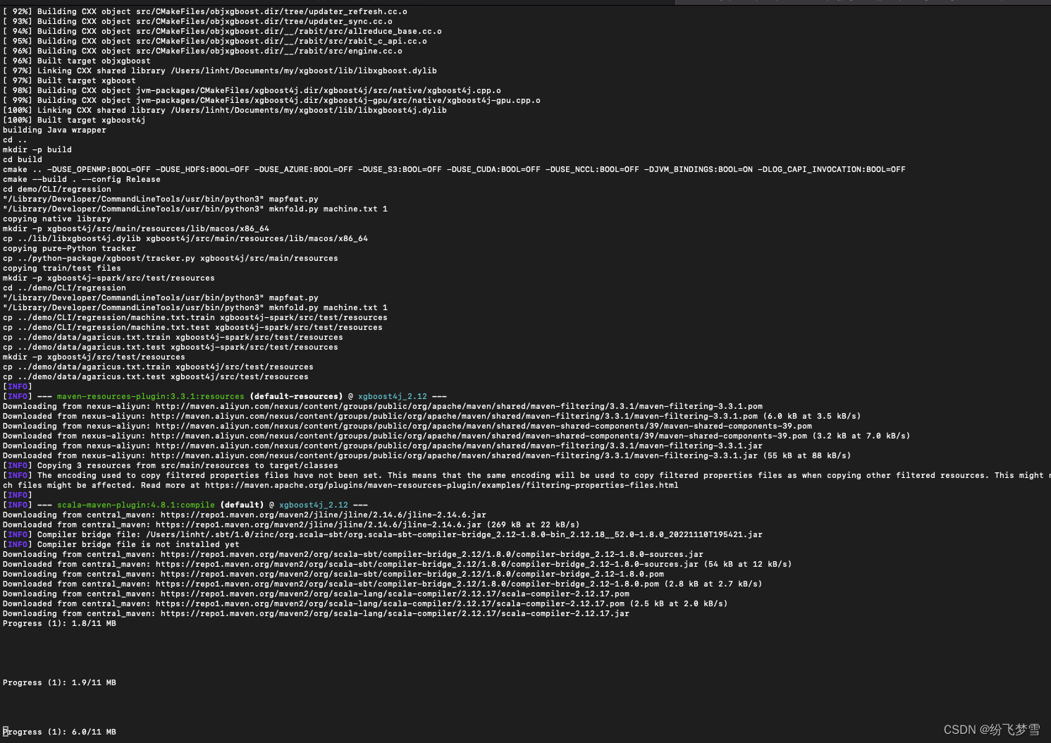 m1编译xgboost的jar报错_xgboost mac m1-CSDN博客