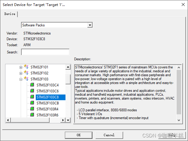 【Keil MDK5新建工程】STM32F103C8T6_stm32f103c8t6片上外设-CSDN博客