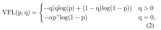 VarifocalNet: An IoU-aware Dense Object Detector论文学习_varifocal loss-CSDN博客