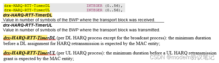 NR HARQ-RTT-Timer和DRX RetransmissionTimer_drx-retransmissiontimer-CSDN博客