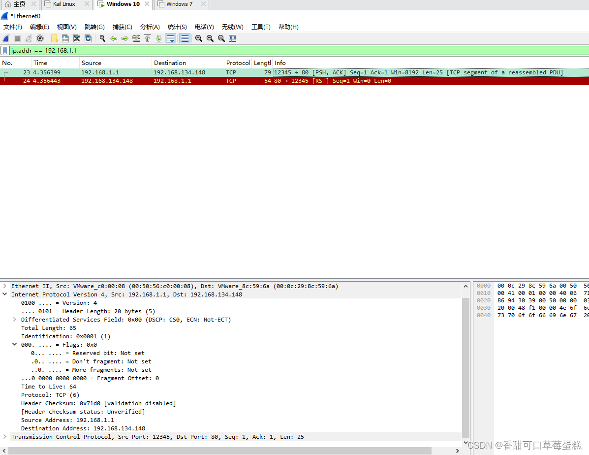 使用 Scapy 库编写 IP 地址欺骗攻击脚本_scapy ip-CSDN博客