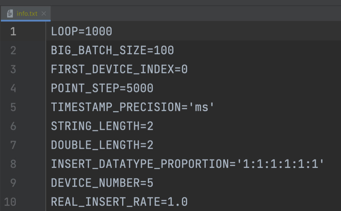 使用指南 | IoT Benchmark 生成模拟数据集和写入_iot-benchmark-CSDN博客