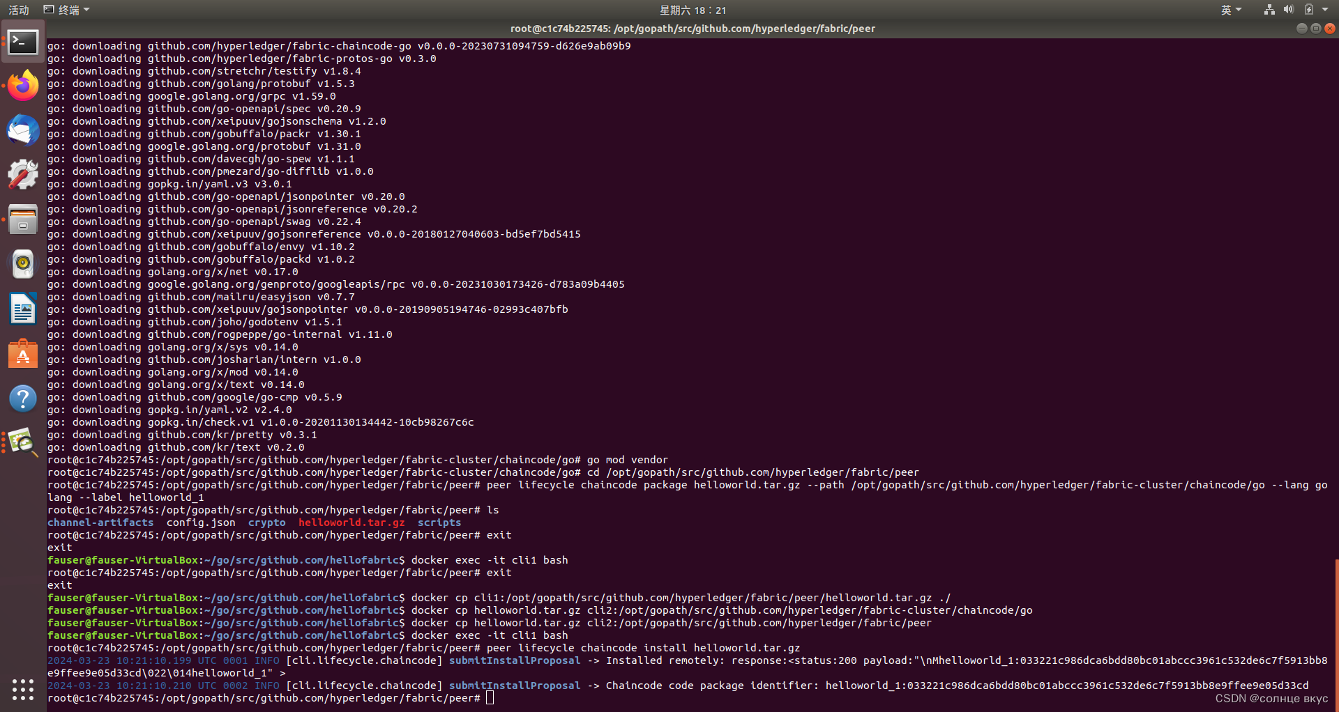 区块链学习笔记（6）-搭建fabric开发网络_搭建区块链fibric-CSDN博客