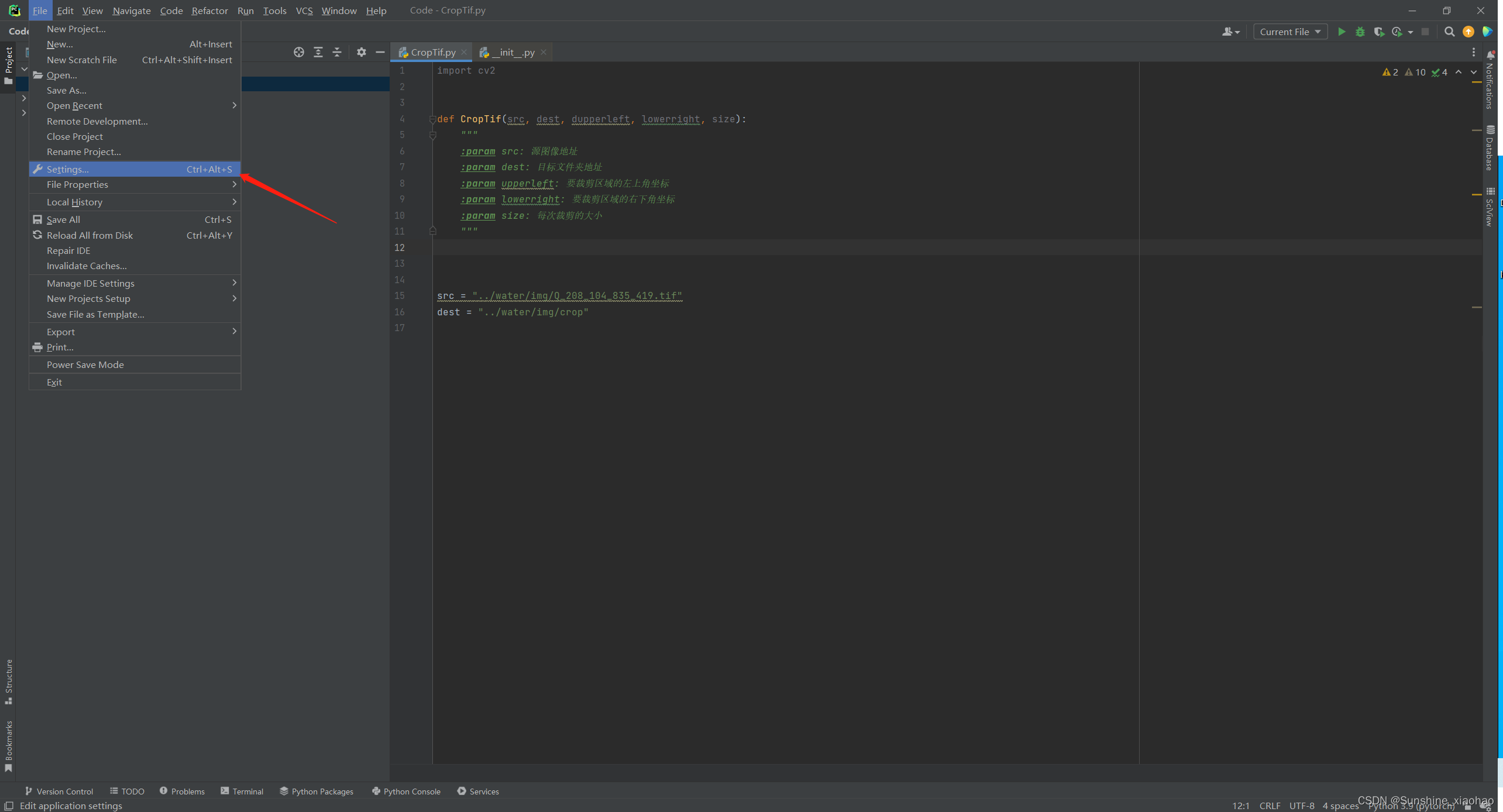 解决 Pycharm 中 cv2(opencv-python) 没有代码提示的问题_python cv2 没有提示-CSDN博客