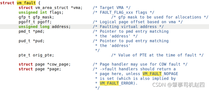 error:‘struct vm_fault‘ has no member named ‘virtual_address‘-CSDN博客