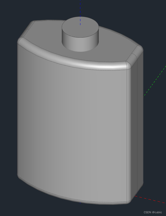 试用AnyCAD的造型功能（二）（Python版）_圆柱面的参数域-CSDN博客