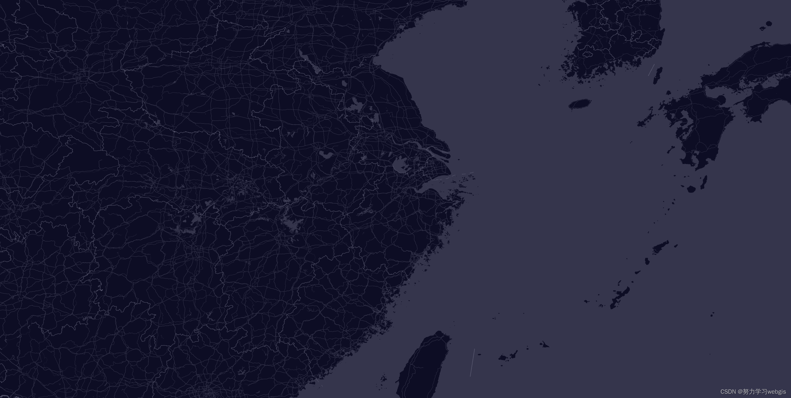 leaflet如何更改地图地图颜色--暗黑风格地图_leaflet修改天地图颜色-CSDN博客