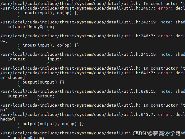 CUDA thrust编译出错（认为在头文件include STL库就绝对安全？天真了）_cuda thrust cmake-CSDN博客