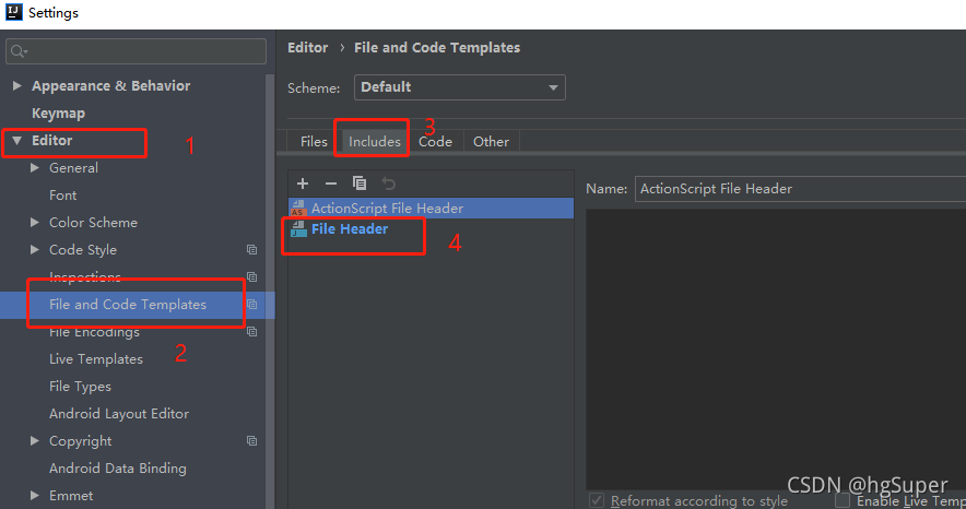 【Java】 IDEA | Intellij | 默认头信息_idea默认的file header-CSDN博客