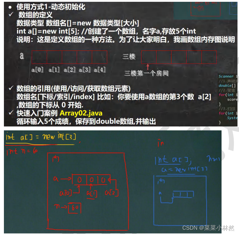 0基础学java-day5（数组、排序和查找）-CSDN博客