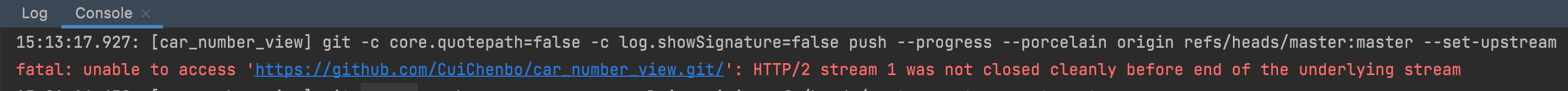 unable to access ‘https://github.com/***/‘: HTTP/2 stream 1 was not closed cleanly before end-CSDN博客
