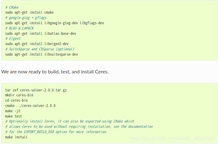 Could not find a package configuration file provided by “Ceres“-CSDN博客