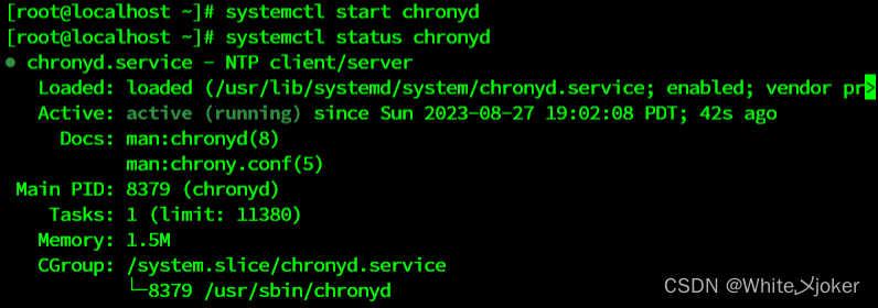 LInux之chrony服务器_chronyd 频率和值-CSDN博客