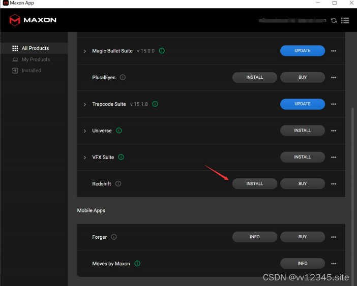 Maxon App红巨星插件Redshift无限试用-CSDN博客