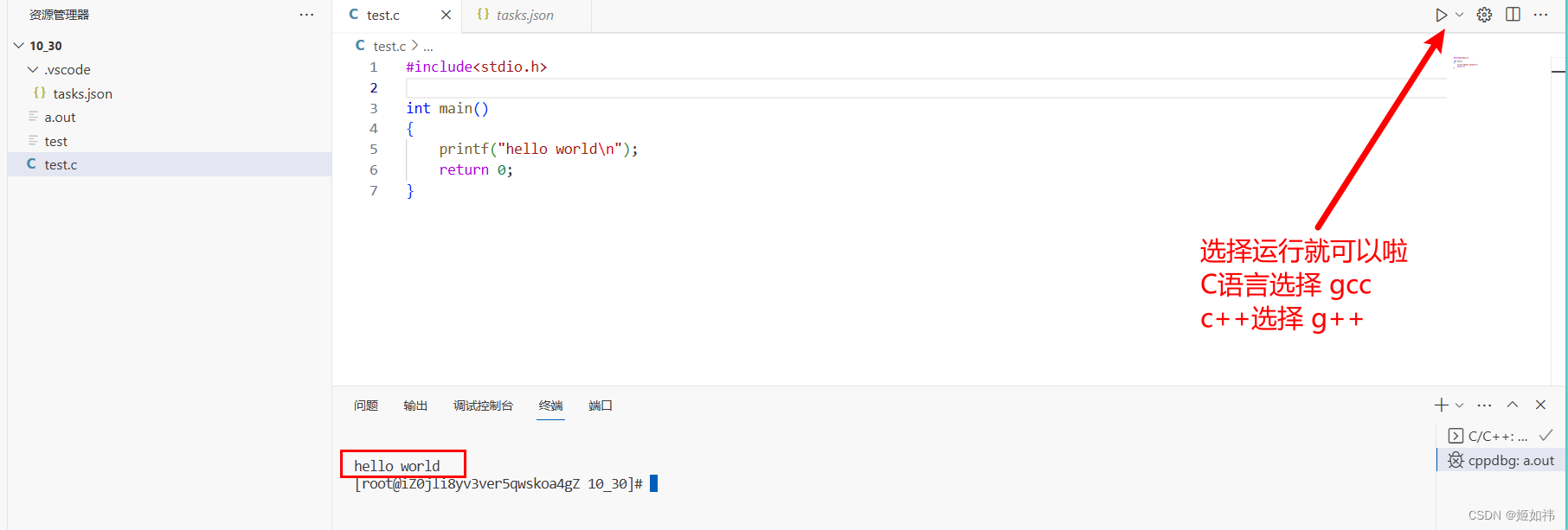 云服务器 centos 部署 code-server 并配置 c/c++ 环境_codeserver c++-CSDN博客