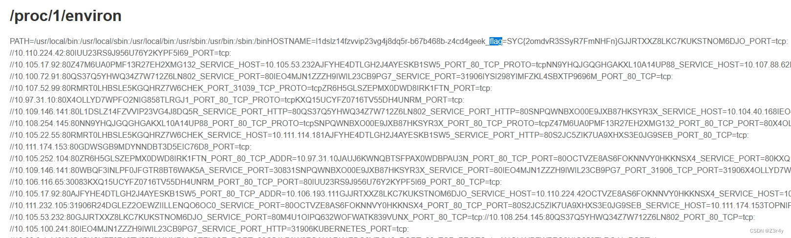 【Web】/proc利用相关例题wp_ctf proc-CSDN博客