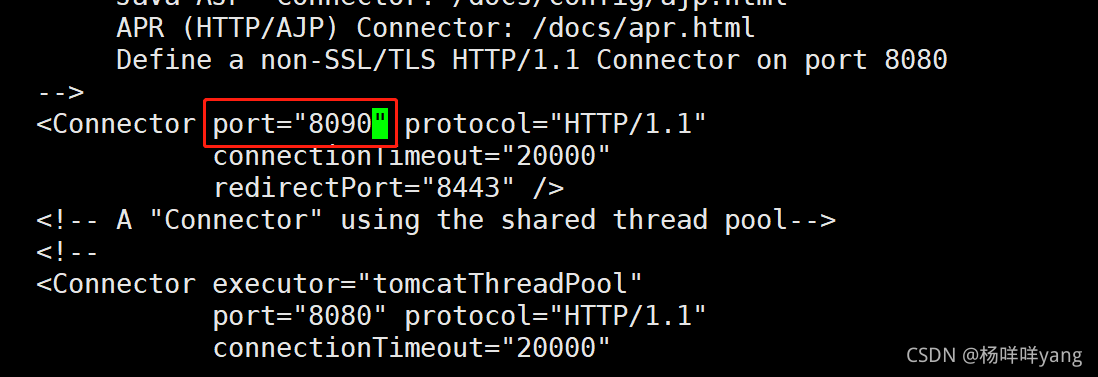 Linux系统tomcat修改端口_怎么把8080端口改成8090-CSDN博客
