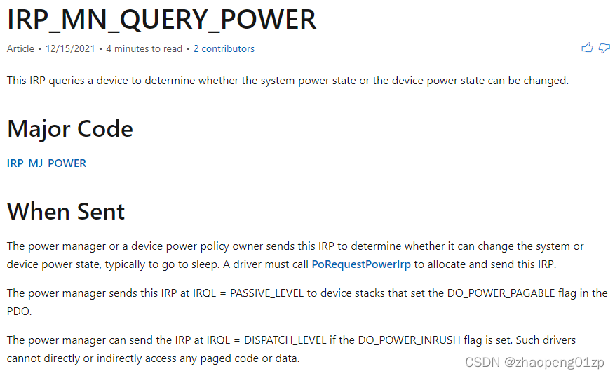 Windows驱动编程基础（下）之电源管理_window 电源管理器log-CSDN博客