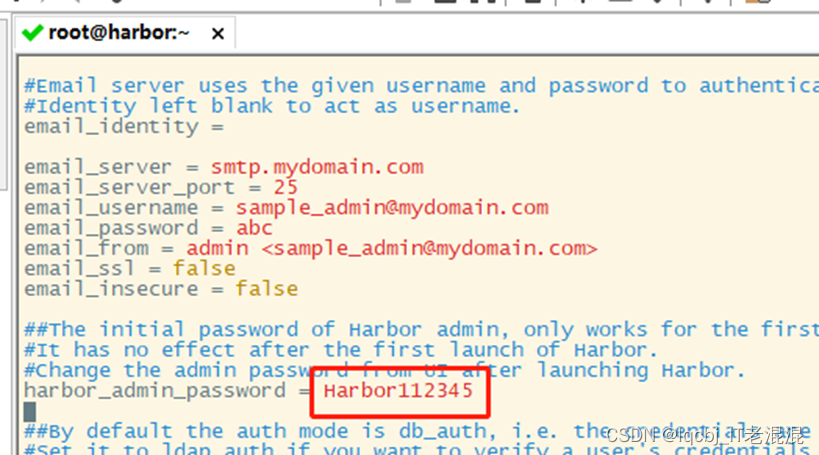 Harbor仓库安装、配置、镜像制作和上传_harbor上传镜像-CSDN博客