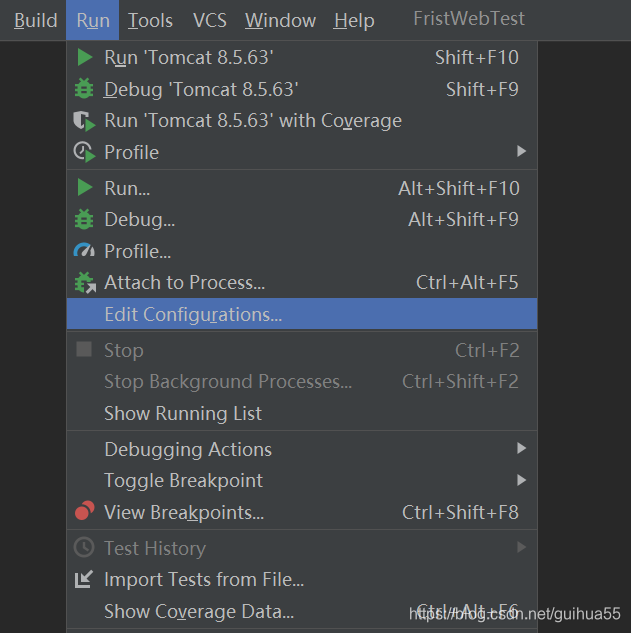 IDEA创建第一个JavaWeb并运行JavaWeb程序_2022版本idea的jmx port在哪里-CSDN博客