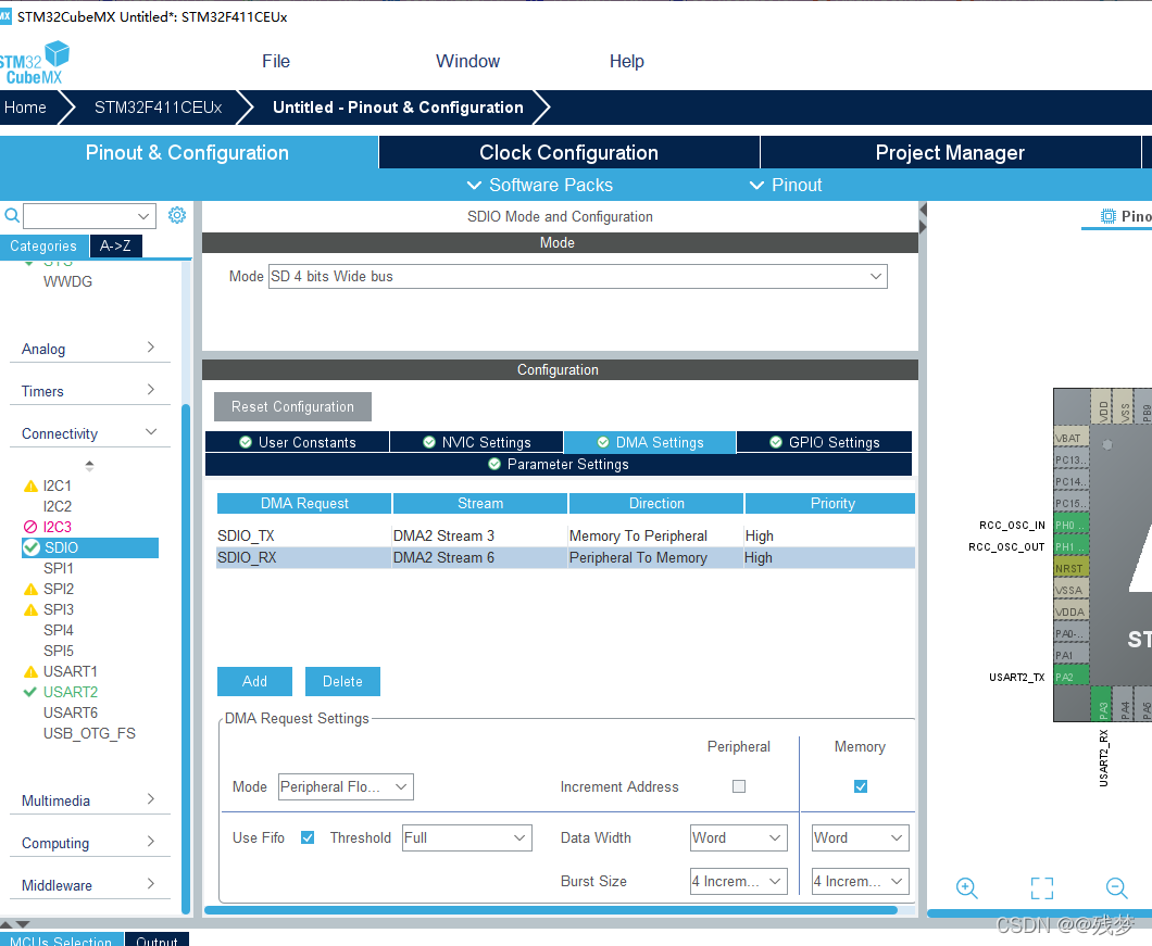 9.1 CubeMx Fatfs文件读写(SDIO)_f411的sdio cube mx配置-CSDN博客
