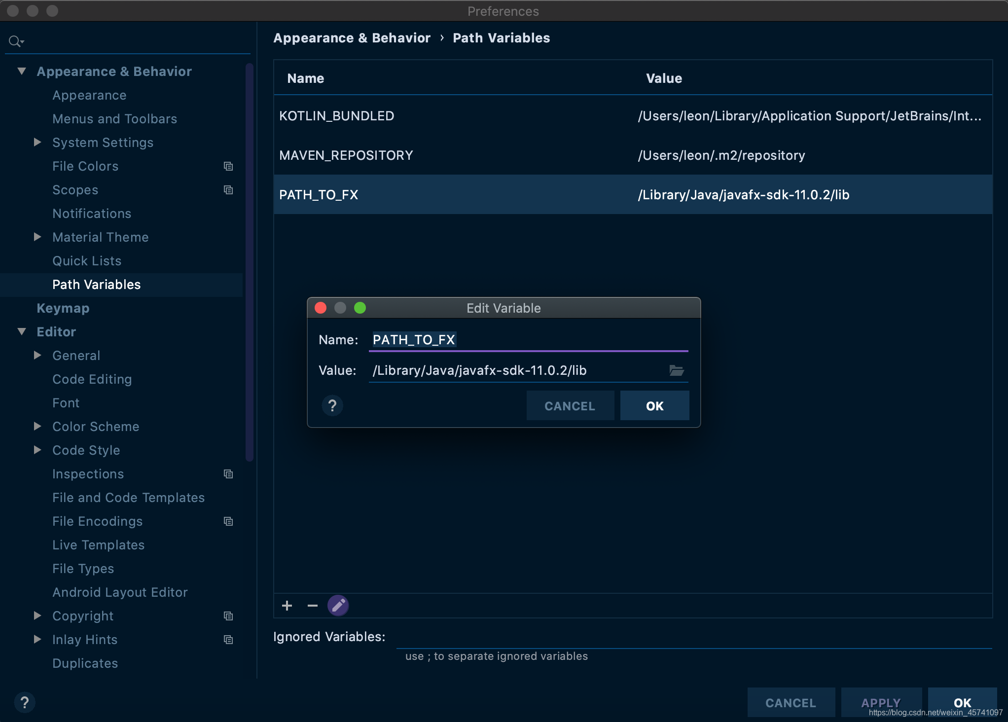 JavaFX11安装及常见问题_error: javafx runtime components are missing, and -CSDN博客