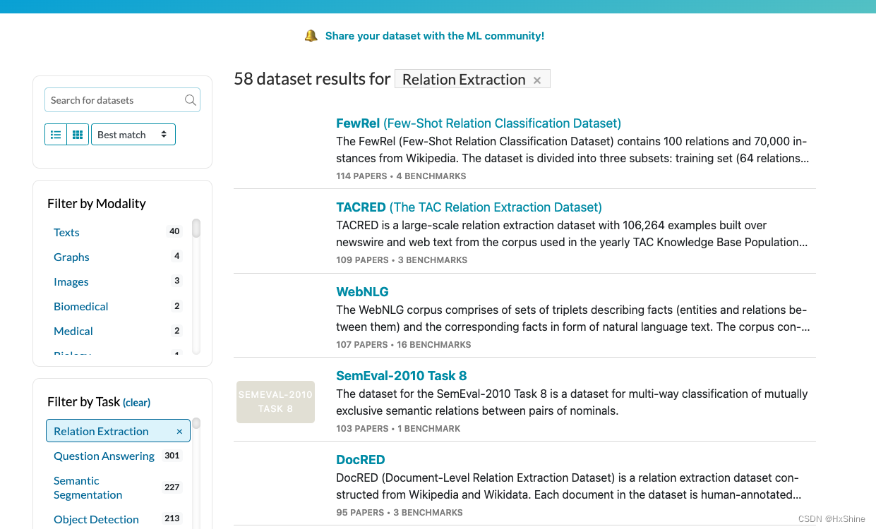 信息抽取数据集和相关SOTA介绍_webnlg数据集-CSDN博客