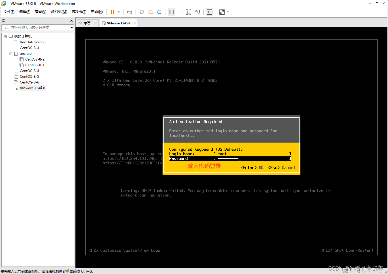 EXSi系统安装与使用-CSDN博客