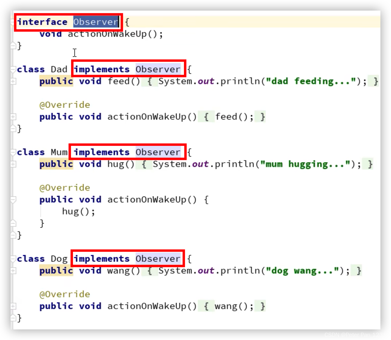 设计模式学习笔记五 观察者模式 Observerobserver模式 笔记 Csdn博客